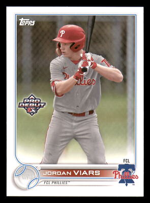2022 Topps Pro Debut Jordan Viars #PD-99 FCL Phillies | eBay