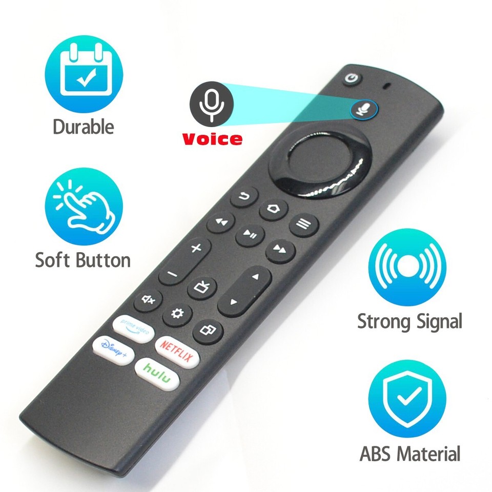 INSIGNIA Brand New Fire TV Remote Control - Includes VOICE Search NS ...