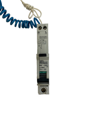 MK 32 AMP CURVE B 6kA 30mA RCBO TYPE A 6936s SENTRY | eBay UK