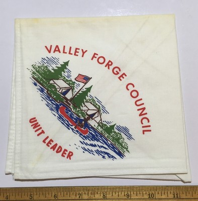 Valley Forge Council Unit Leader Neckerchief BSA Used | eBay