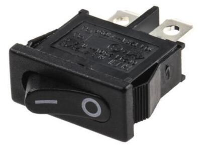 RS PRO Single Pole Single Throw (SPST) On-None-Off Rocker Switch Panel ...
