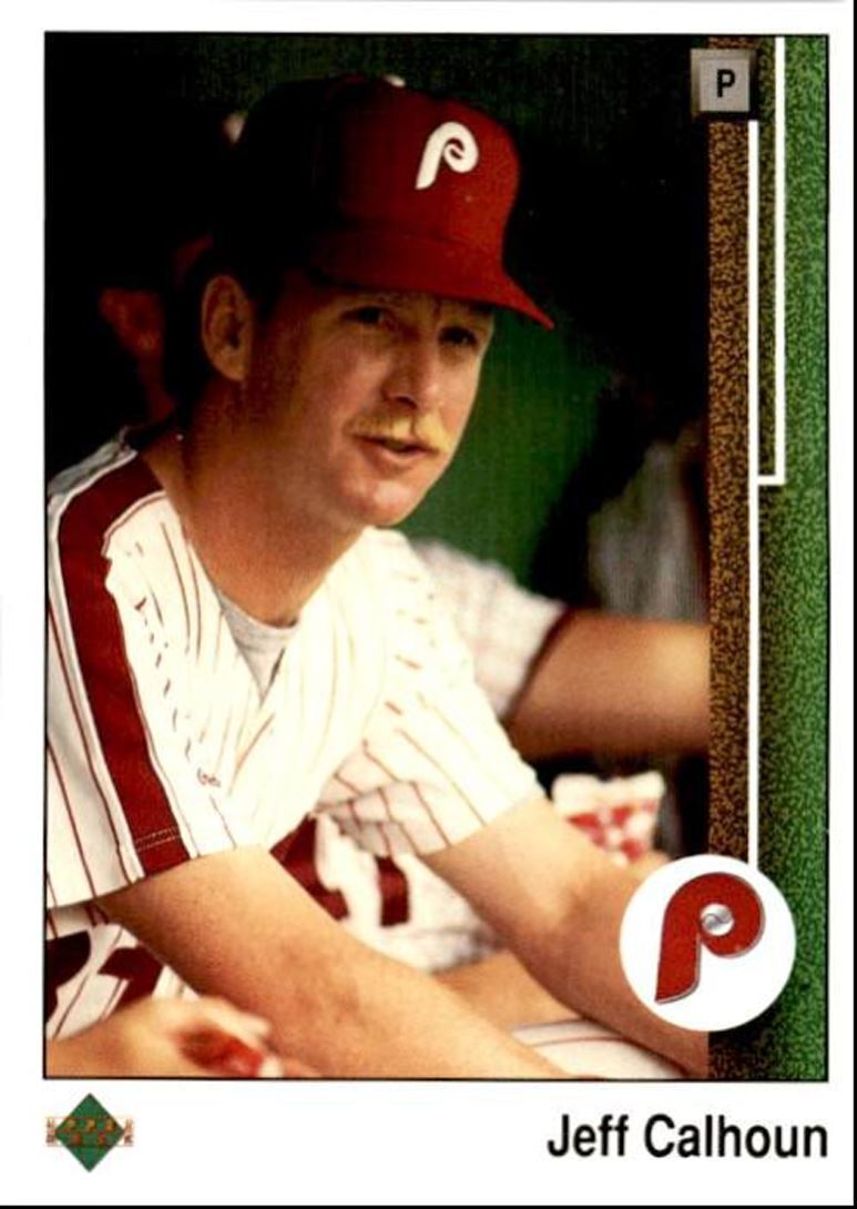1989 Upper Deck Jeff Calhoun Philadelphia Phillies #33 | eBay