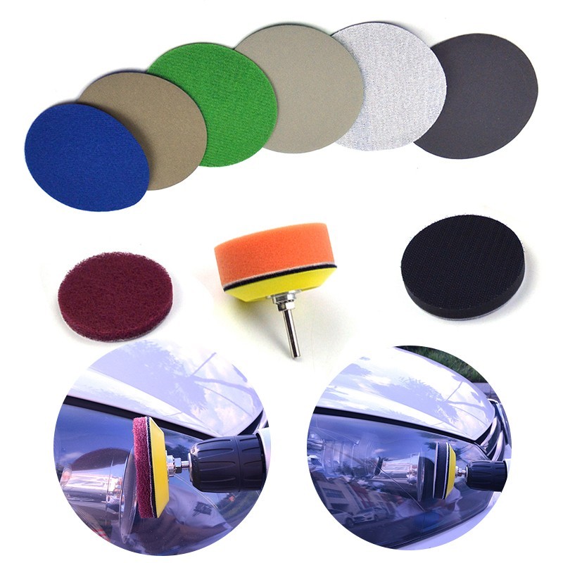 3inch Sandpaper kit Polishing Scouring Cloth Connecting rod Accessories ...