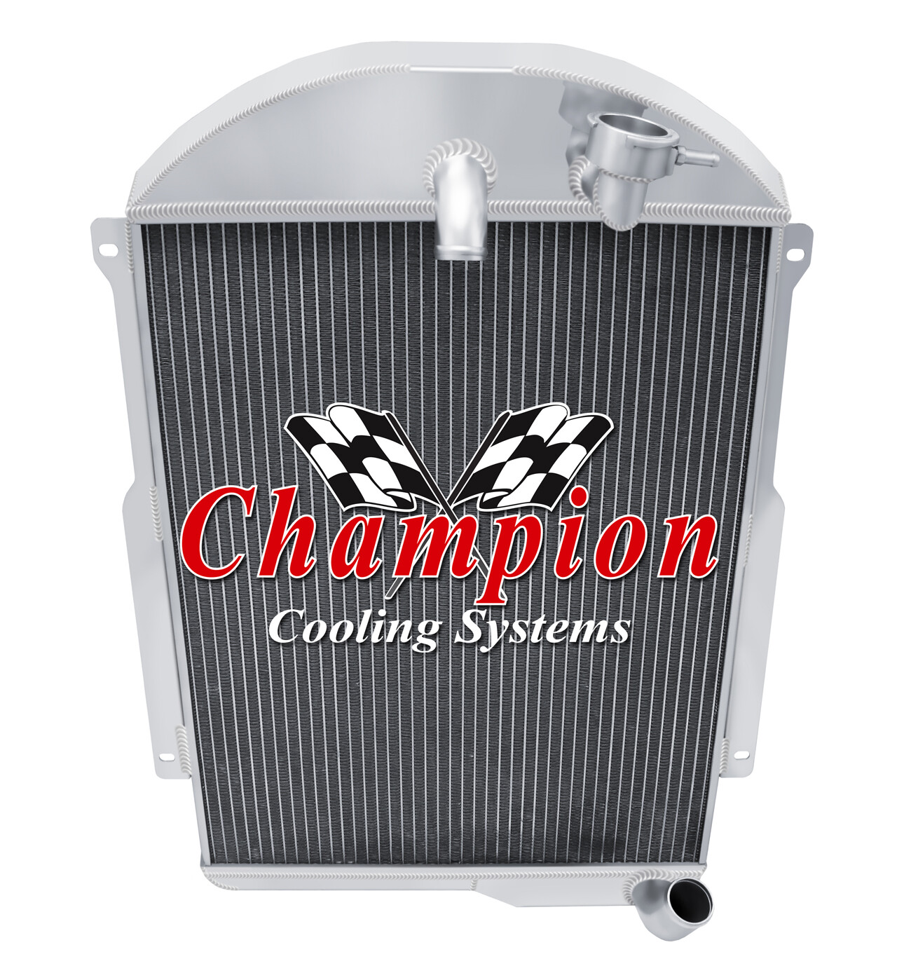 ER Champion 3 Row Radiator W/ 16" Fan for 1939 Chevrolet Master 85 L6 ...
