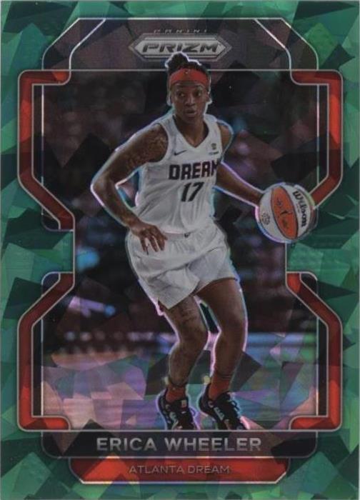 2022 Panini Prizm WNBA - Erica Wheeler #135 Green Ice Prizm for sale ...