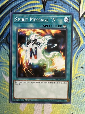 Spirit Message "N" - LDS3-EN013 - Common - 1st Edition | eBay
