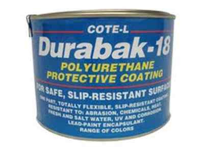Durabak 18 SMOOTH-Qt-Non Slip Coating, Bedliner, Boat Deck ...