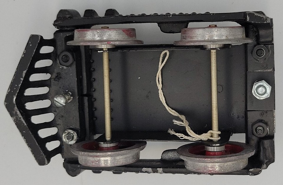 Ives 3243-4 Standard Gauge Black 4-Wheel Die Cast Truck | eBay