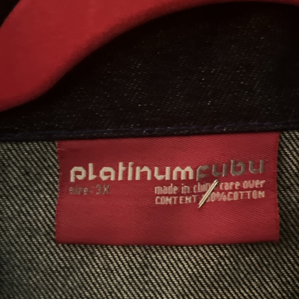 Fat Albert & the Junkyard Gang FUBU Platinum Denim Jacket 3XL | eBay