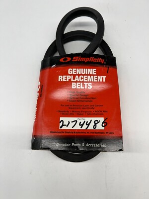 SIMPLICITY 2174486 V-BELT HB 048.90 PTO | eBay