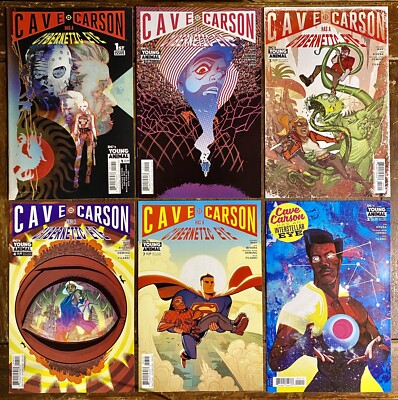 CAVE CARSON 6-Ish Lot | 2016 DC'S YOUNG ANIMAL! | VARIANTS! | SUPERMAN ...