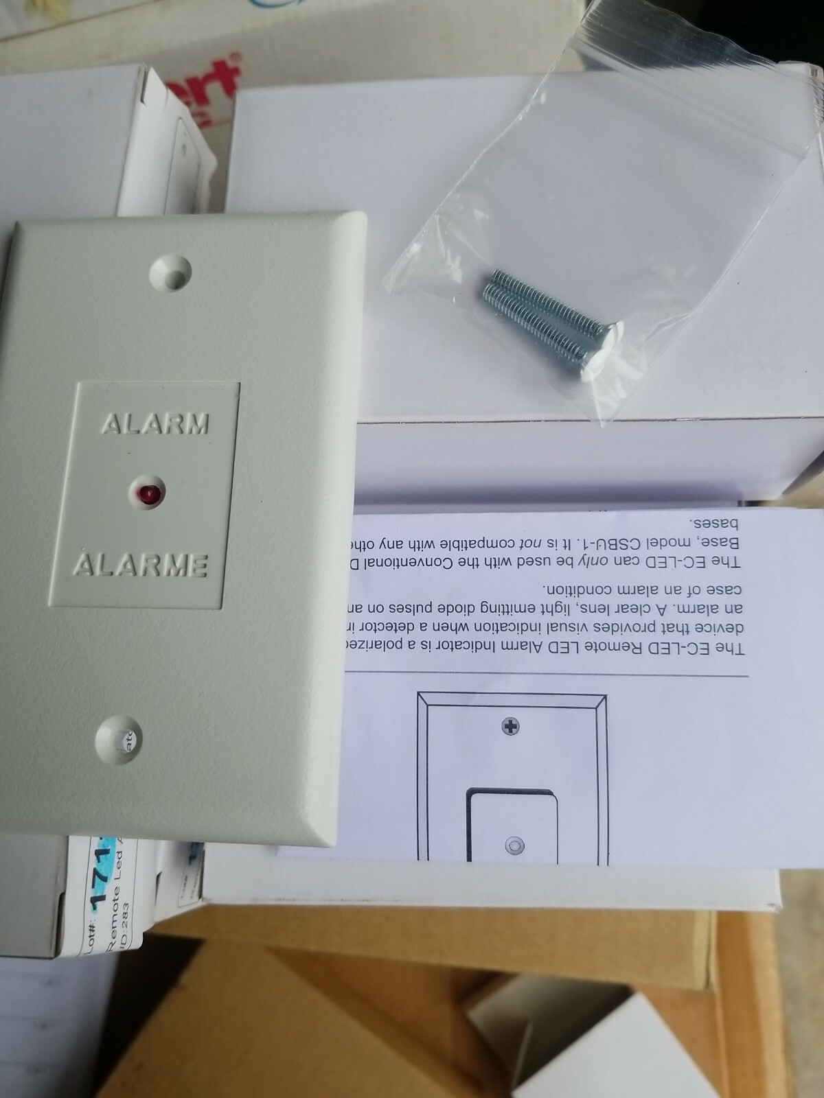 Edwards+Est+Ec-led+Remote+LED+Fire+Alarm+Indicator+24vdc for sale ...