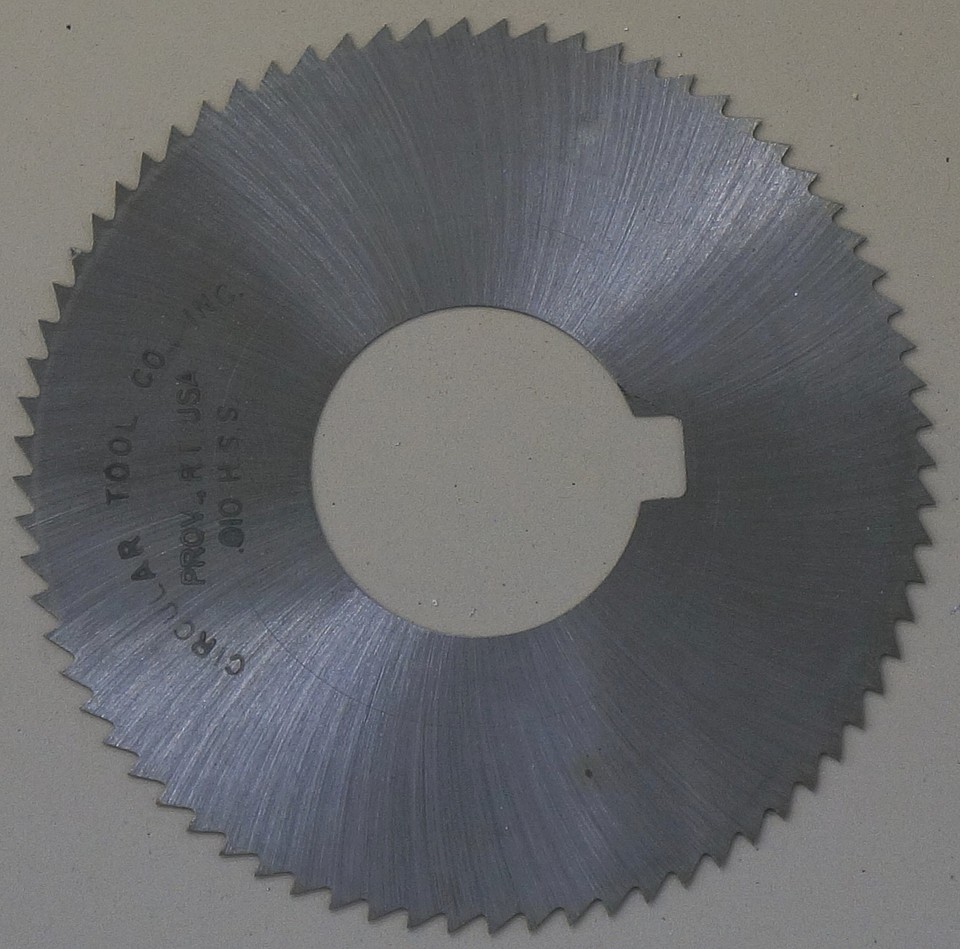 2 CIRCULAR TOOL CO MILL CUTTERS 2-3/4X.010 HSS 2-1/2X.045 FORM CUTTER ...