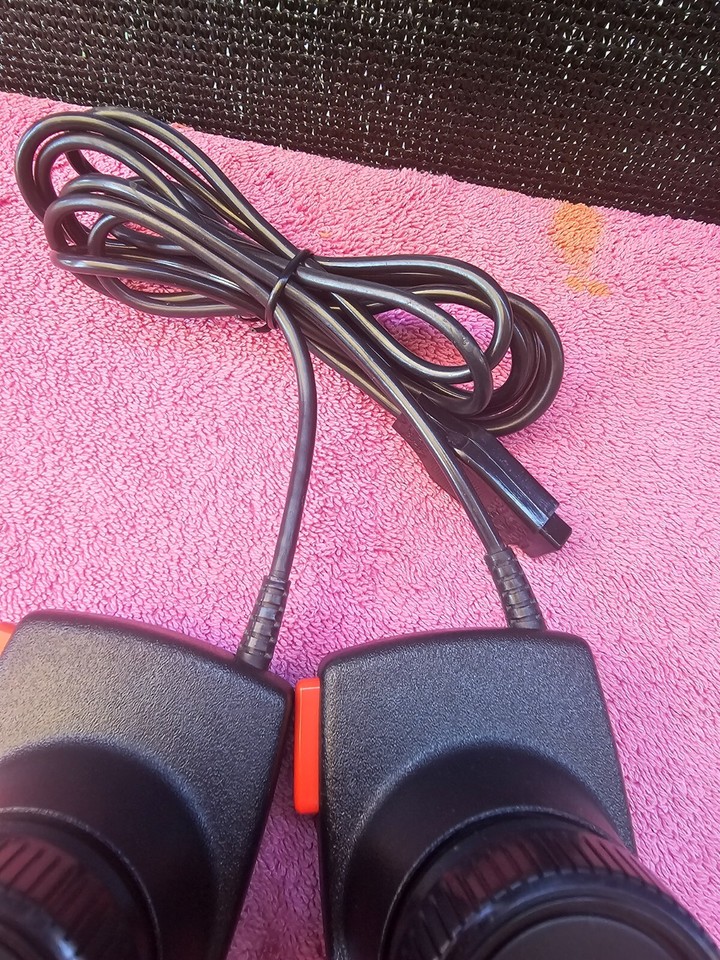 Atari 2600 Pong Tennis Game Dual Paddle Controllers OEM Official ...