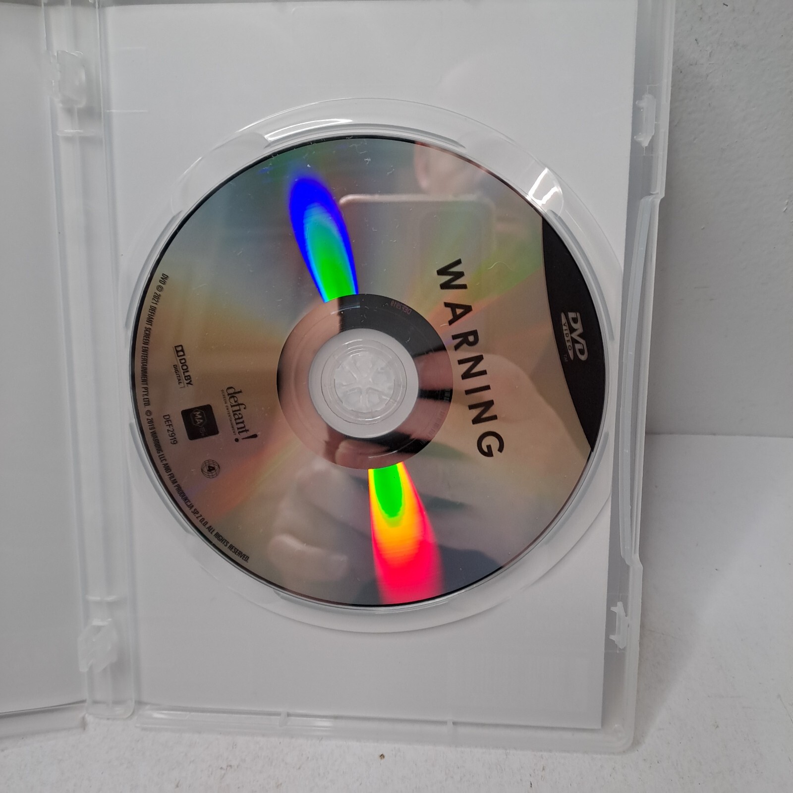 Warning (DVD, 2021) Region 4 Alex Pettyfer Alice Eve Anna belle Wallis ...