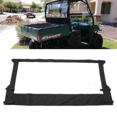 UTV Rear Window Shield HD Windshield For Polaris Ranger 500 650 700 ...