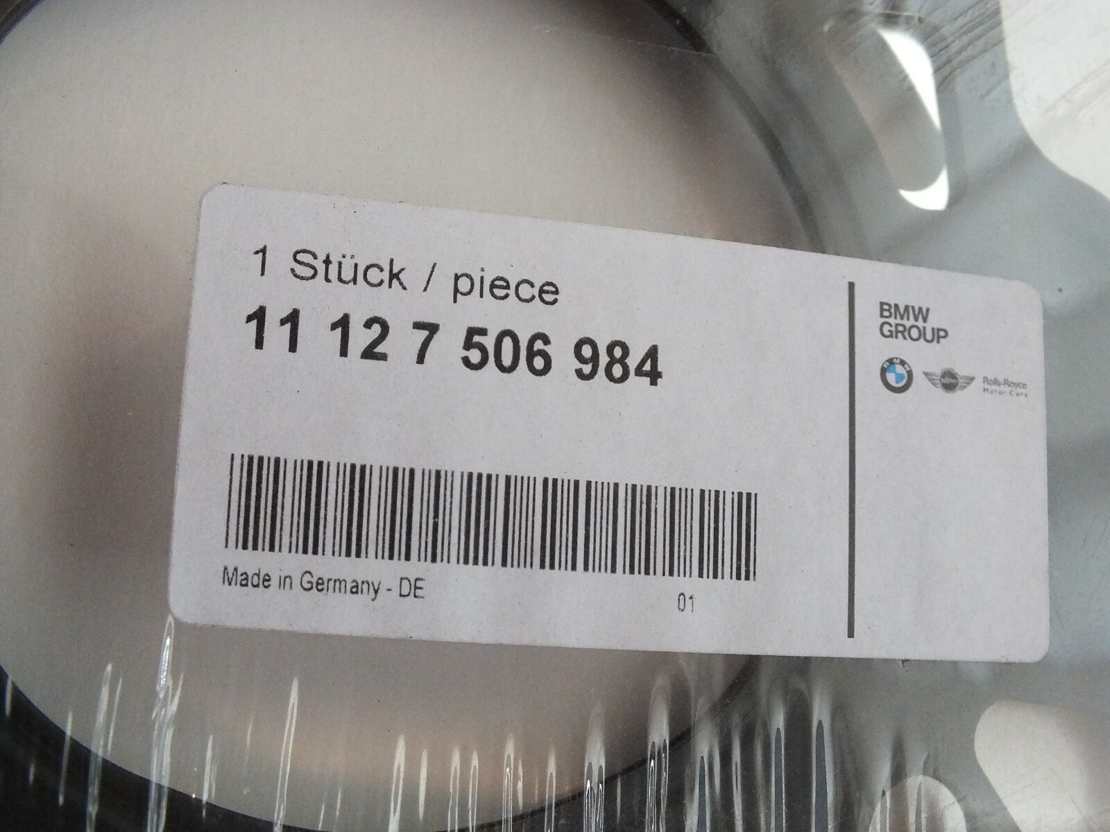 New Genuine BMW 3 5 Z3 2.0i & 2.2i 6 Cylinder head gasket 11127506984 ...