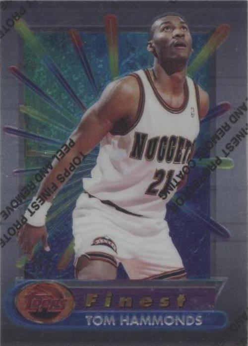 1994-95 Topps Finest - Tom Hammonds #294 for sale online | eBay