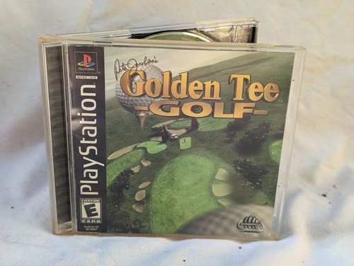 Peter Jacobsen's Golden Tee Golf (PlayStation 1 PS1) CIB COMPLETE ...