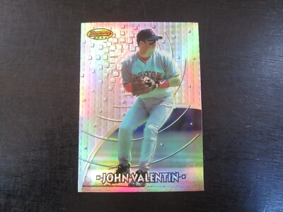 1997 Bowmans Best Refractor # 37 John Valentin Card (B62) Boston Red ...