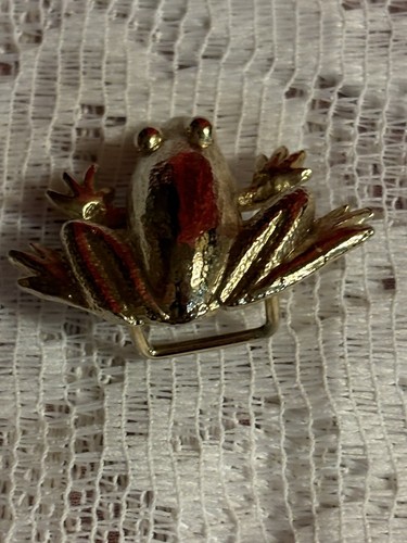 Toad Frog Broach Pin Fashion Goldtone Jewelry | eBay