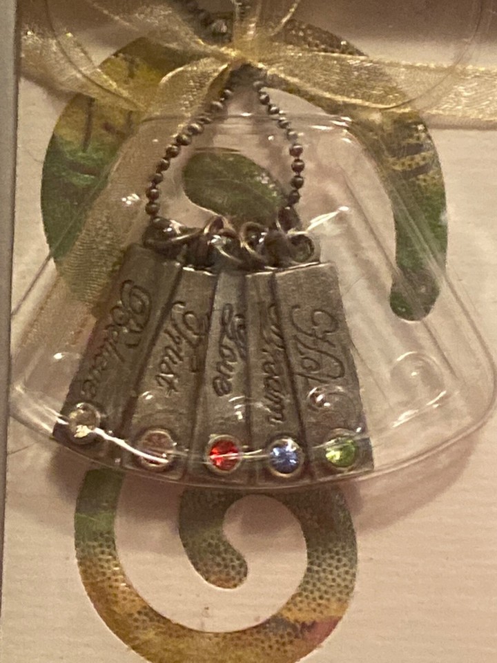 NIB - Love, Hope, Believe... Charm Necklace & Gift Card by Patricia ...
