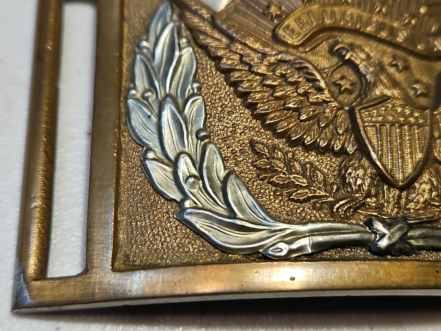 Rare US M1851 Civil War officers Sword Plate Belt Buckle Eagle Ames ...