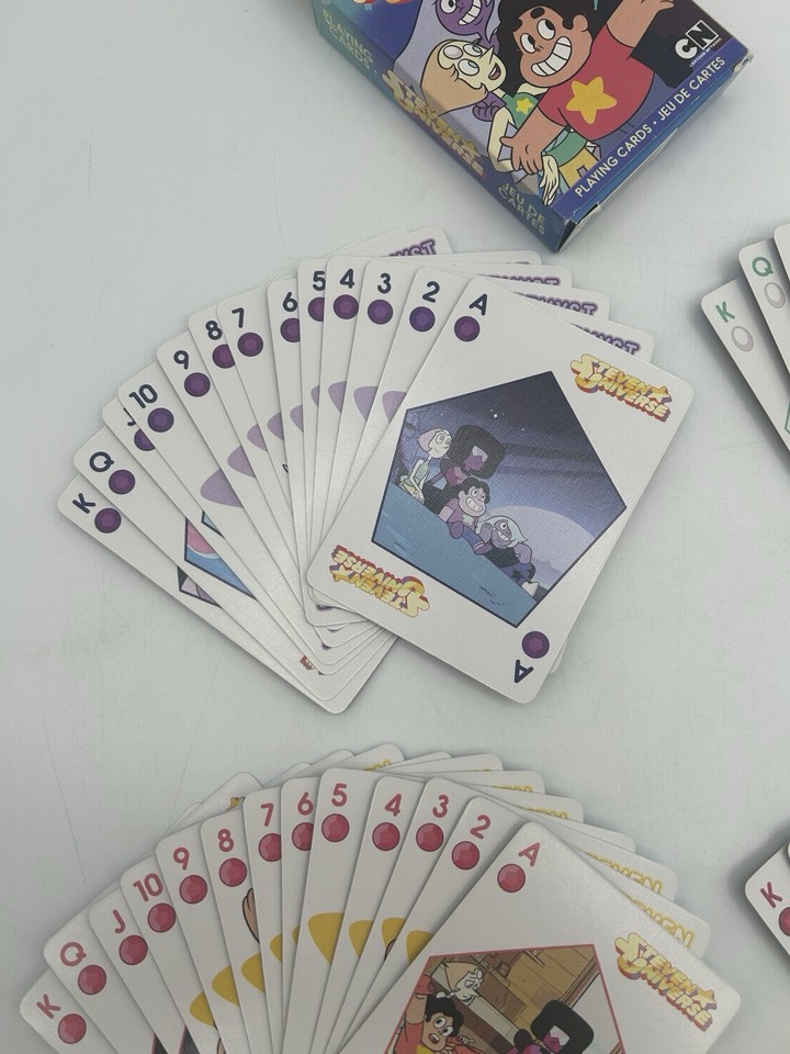 Steven Universe Playing Cards Brand Cartoon Network CN 53 Card Deck ...