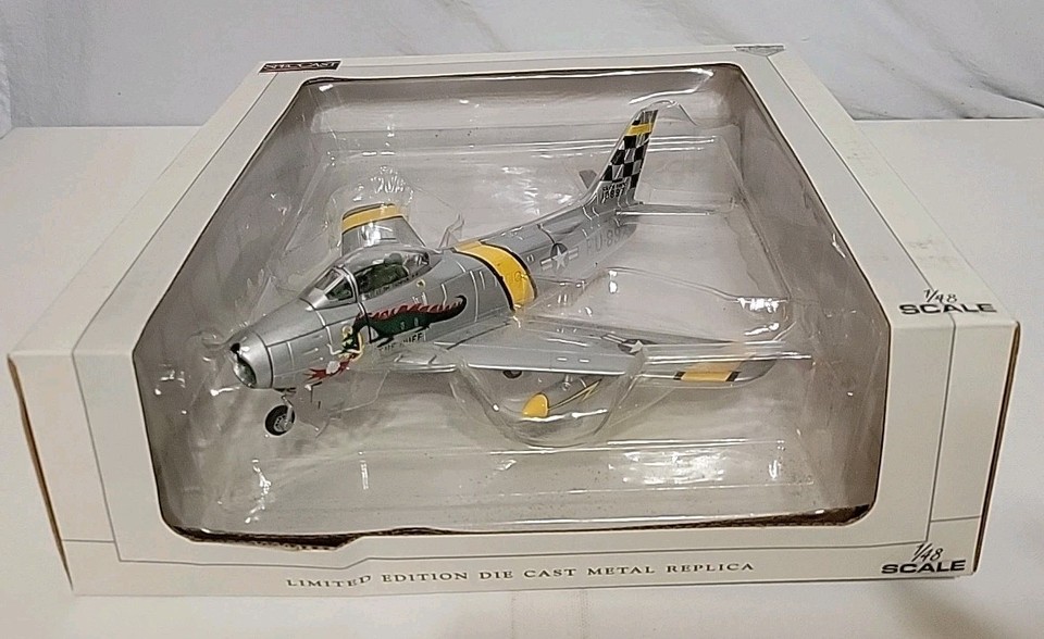 Spec Cast F-86 Sabre Jet John Glenn Mad Marine 1/48 Scale Diecast ...