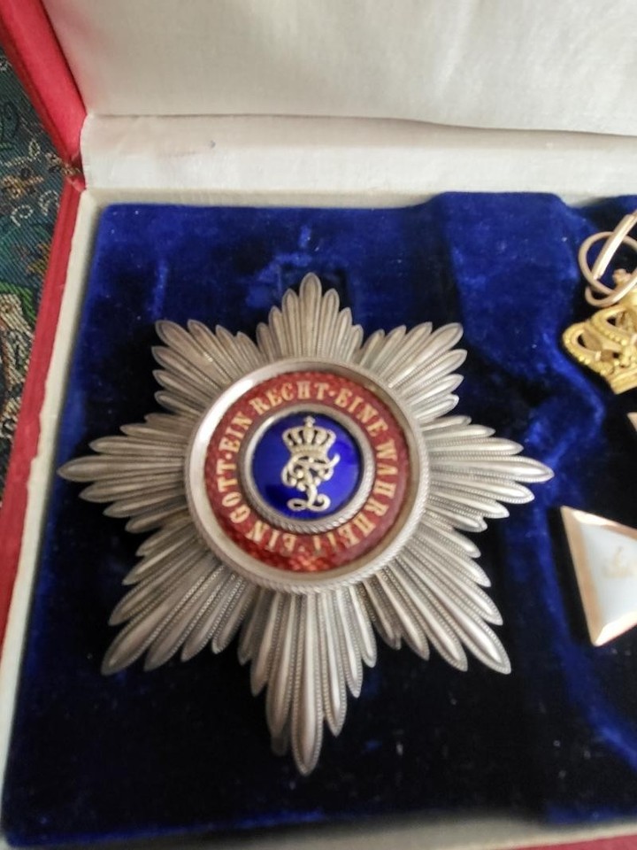 Germany Oldenburg Medal Home and Merit order of Duke Peter Friedrich ...