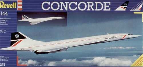 Revell 1/144 Concorde - British Airways # 04257 - Plastic Model Kit ...
