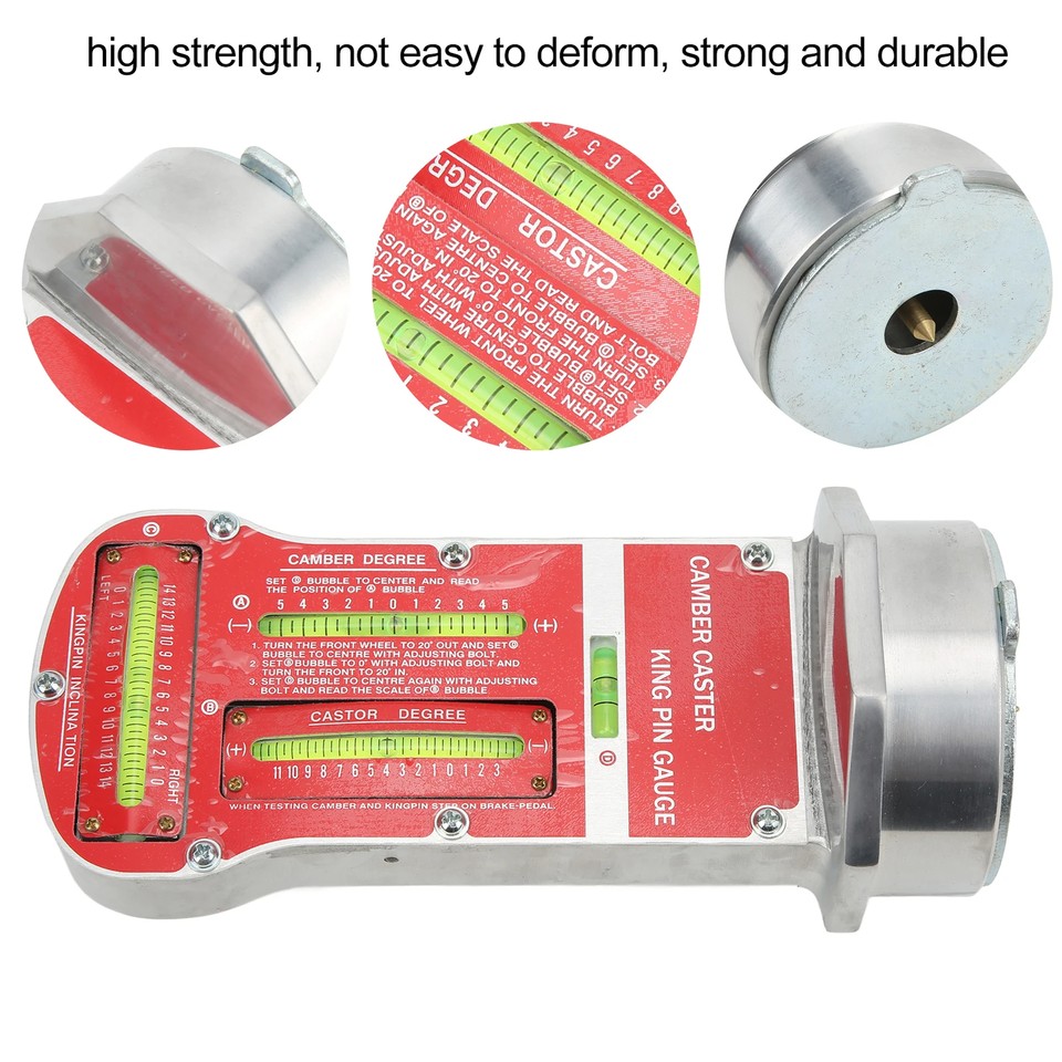 Magnetic Camber Castor Kingpin Gauge Car Wheel Alignment Tool for Car ...