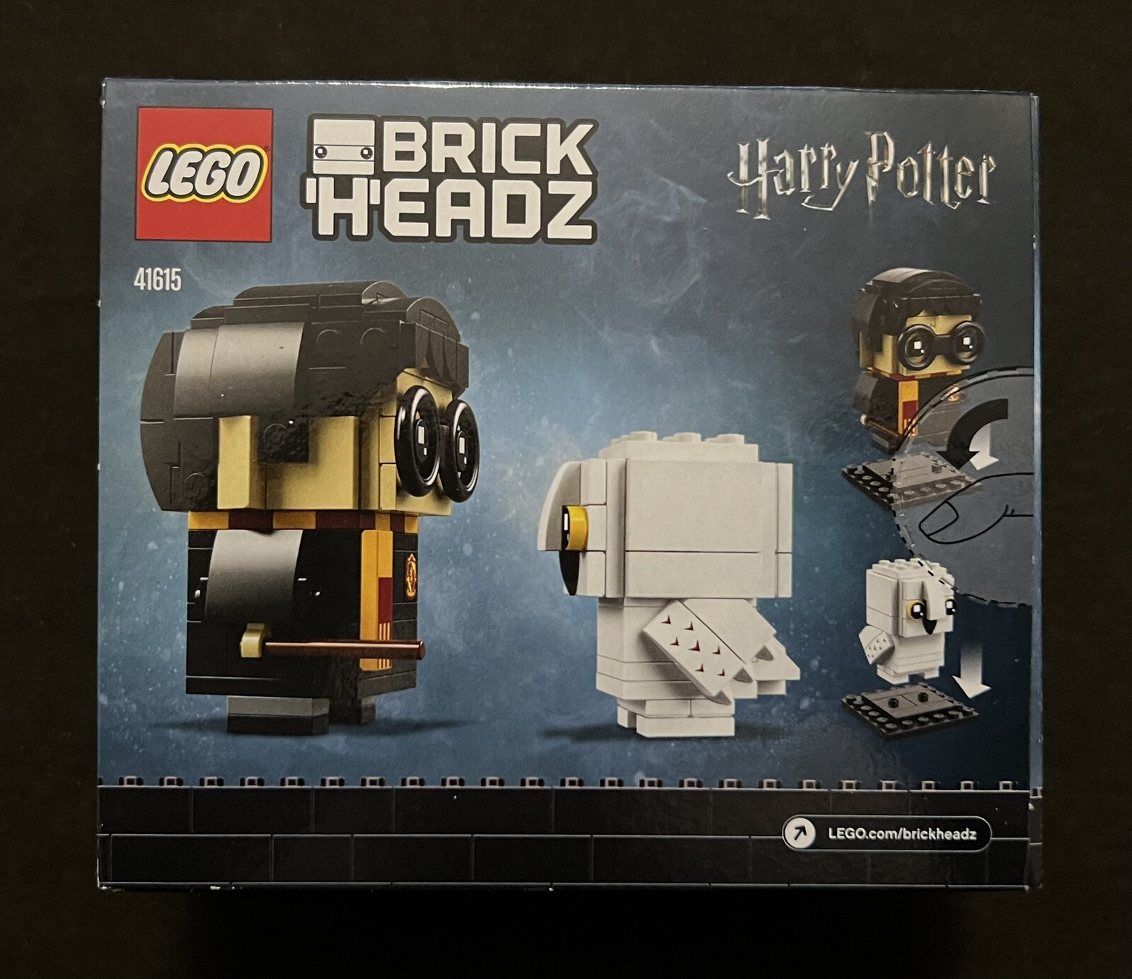 LEGO BRICKHEADZ: Harry Potter & Hedwig (41615) for sale online | eBay