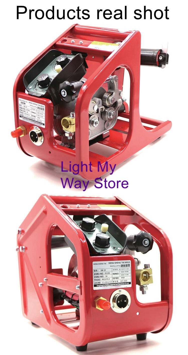 Dual Drive Wire Feeder NB350A/500A with Six Cores Universal Model Head ...