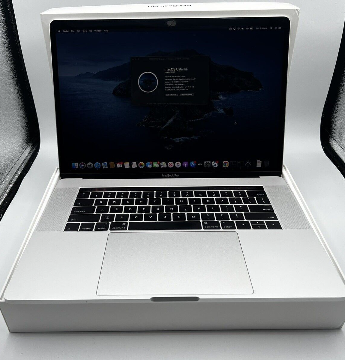 ⭐️ Apple MacBook Pro 15" 2.6GHz Core i7 256GB SSD 16GB A1707 2016 ...