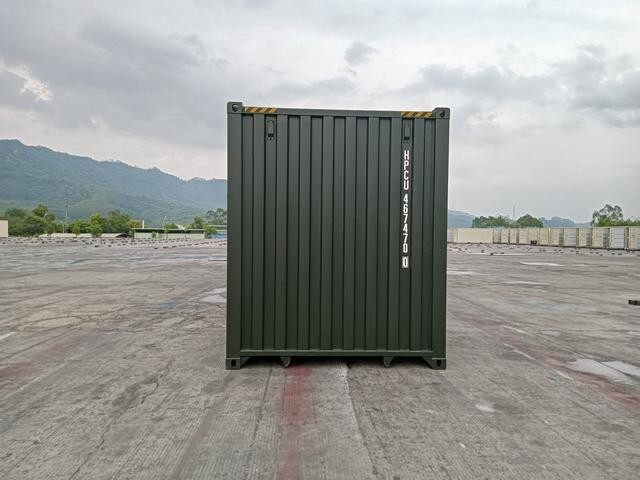 New 40ft High Cube Shipping Container,RAL 6007 , One trip, £3600 No VAT ...