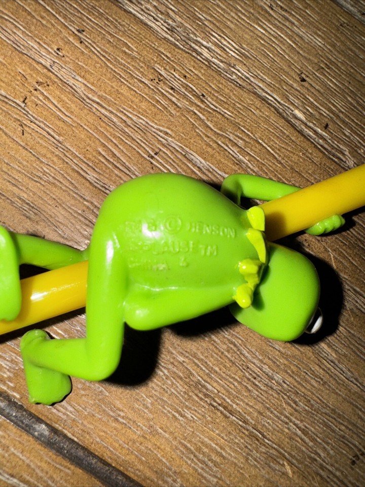 Kermit The Frog Sipper Spoon Straw NEW Disney Applause 1990 Vintage | eBay