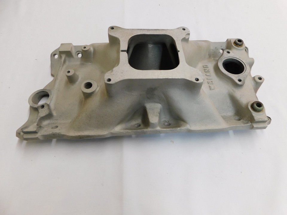 Original Weiand Chevrolet Intake Manifold Small Block Chevy 1955 - 1986 ...