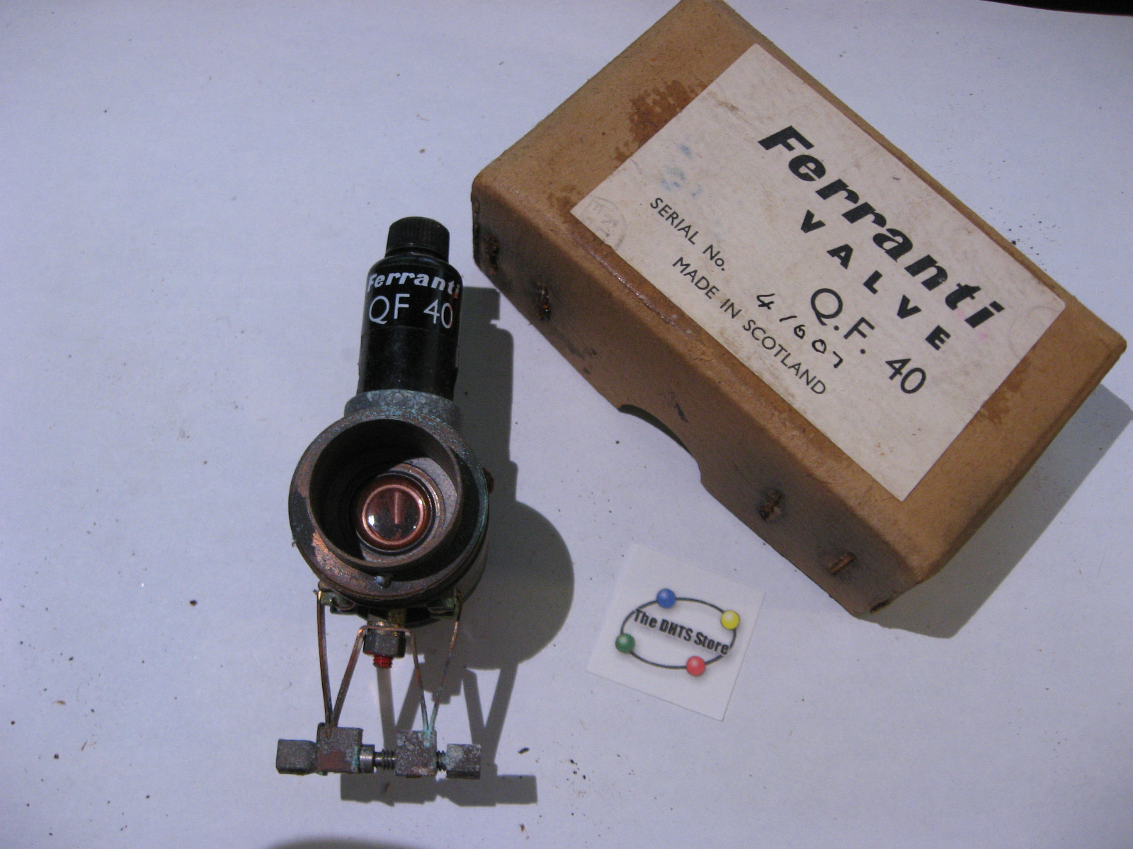 Vacuum Tube QF40 Ferranti Scotland Microwave Valve - Not Tested Shelf ...