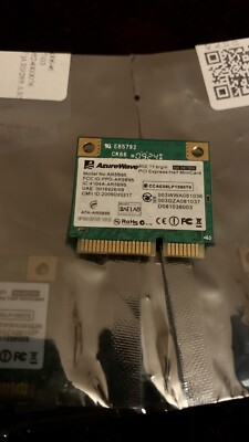 Asus AzureWave AR5B95 Atheros AR9285 802.11b/g/n Wireless N Card AW ...