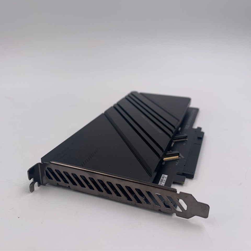 ASUS ROG HYPER M.2 CARD PCIE 2 SLOTS NVME M.2 SSD EXPANSION CARD | eBay