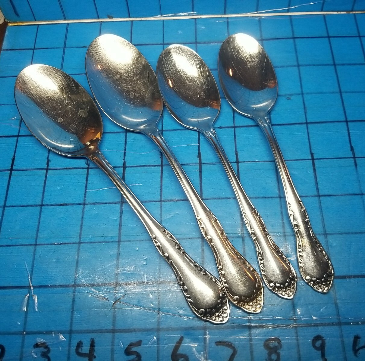 Imperial AMERICAN LOOK Stainless USA 4 piece set- 2 Soup TBSP & 2 ...