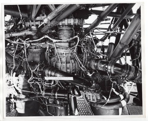 1959-60s USAF Titan I ICBM Missile Rocket Engine 8x10 Original Photo ...
