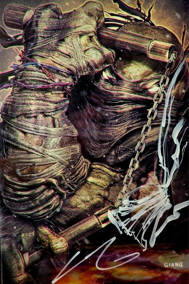 TMNT LAST RONIN LOST YEARS #2 JOHN GIANG Signed + Remark VIRGIN CGC 9.9 ...