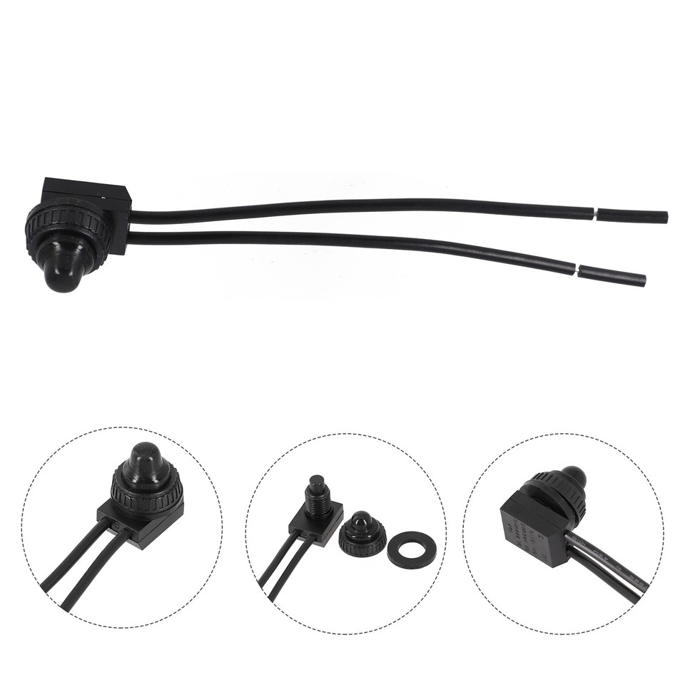 UL Certified 12V Waterproof Push Button On/Off Switch for Home ...
