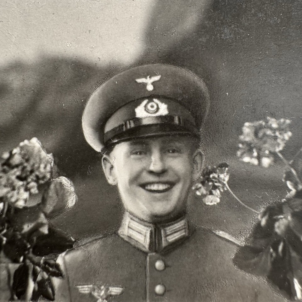 WW2 Nazi German soldier original vintage photo postcard | eBay