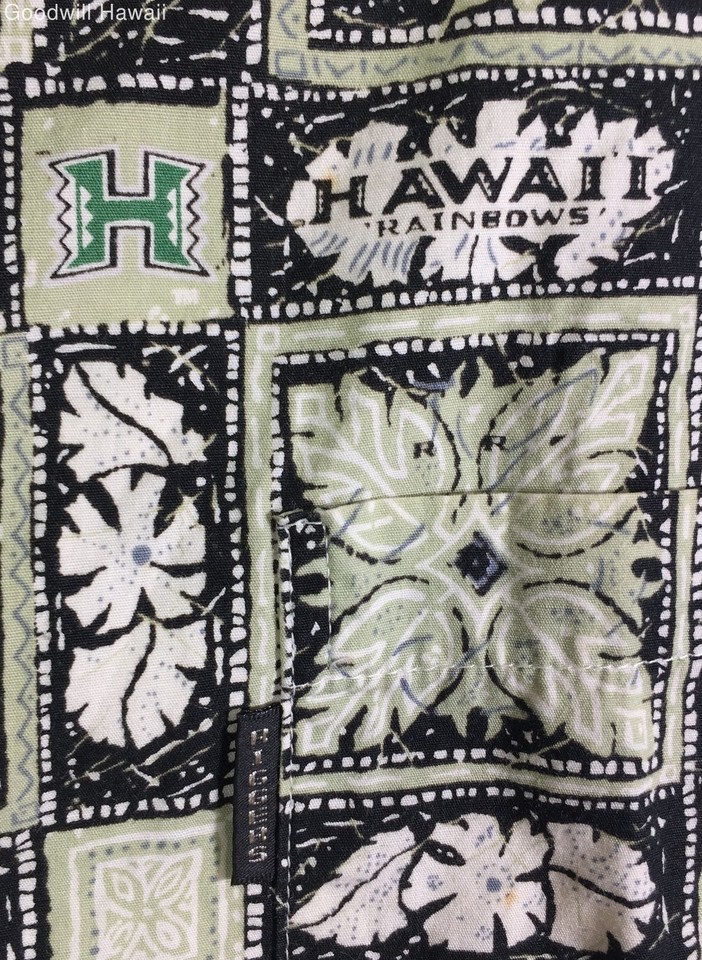 Riggers UH Multi-pattern Pull-over Hawaiian Aloha Tropical Shirt Men ...