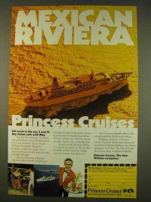 1976 Princess Cruises Ad - Mexican Riviera | eBay