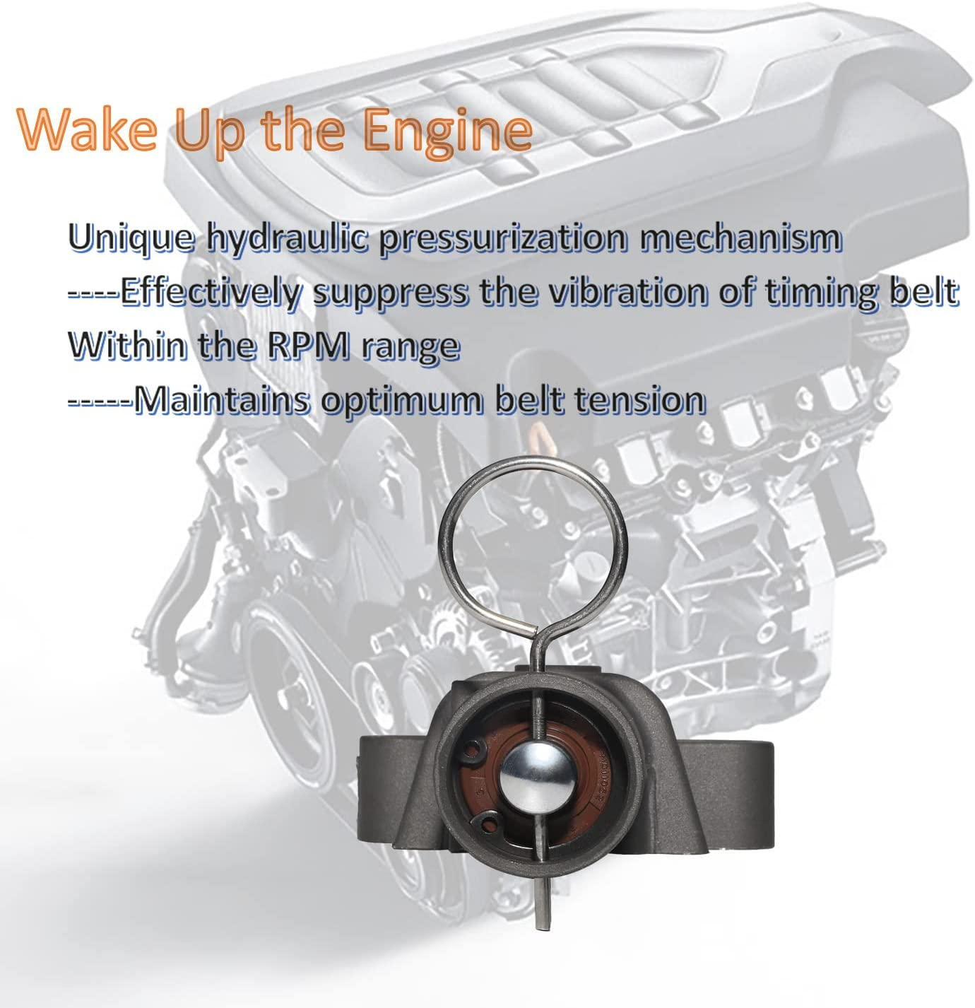 14520-rca-a01 Timing Tensioner Belt For Honda Acura Accord Odyssey ...