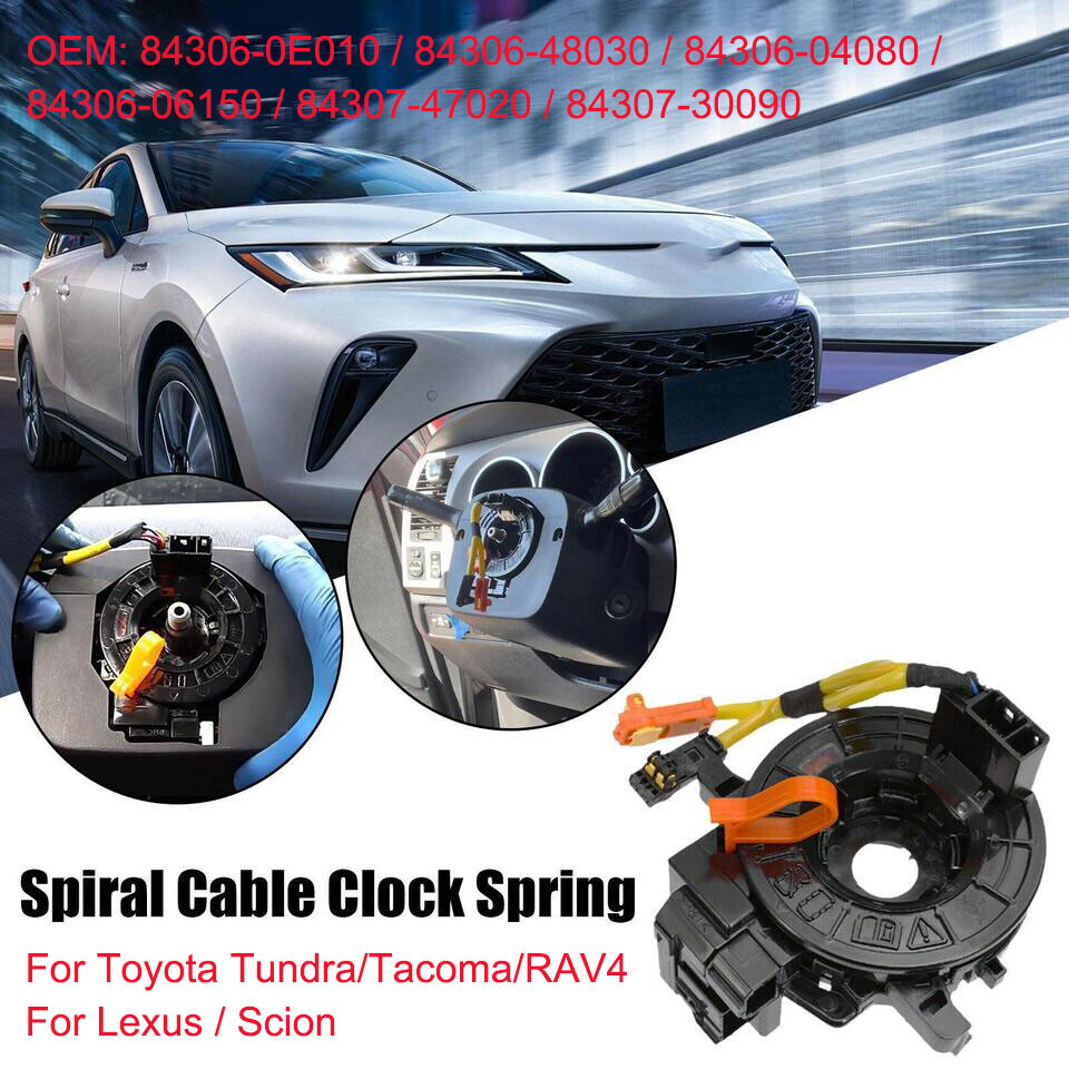 Spiral Cable Clock Spring for Toyota Highlander Tundra Camry 4Runner ...